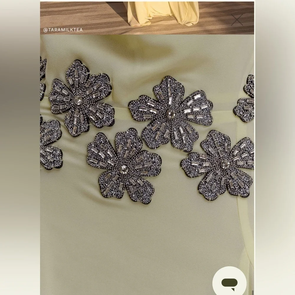 Meshki | Dresses | Meshki Santal Dress Elegant Butter Yellow Halter ...